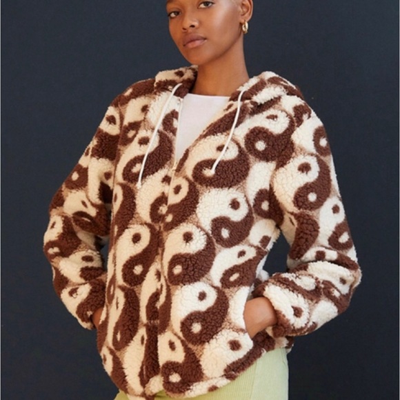 PacSun | Jackets & Coats | Pacsun Yin Yang Zip Up Jacket | Poshmark